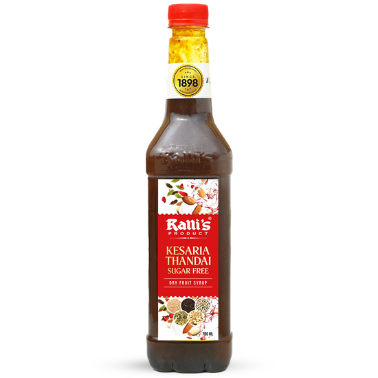 Thandai Sugar Free Syrup 700ml – Ralli's Syrup